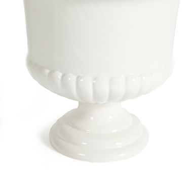 Silas Pedestal Clay Bowl | Pottery Barn