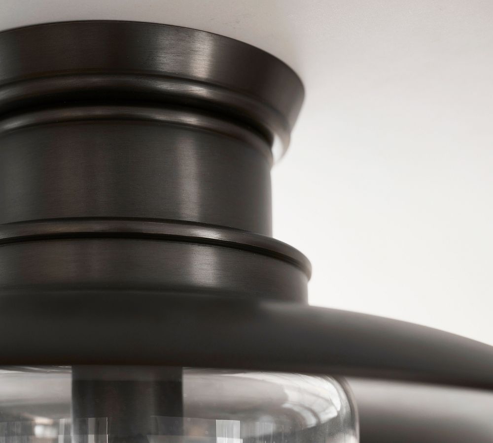 Nolan Metal Flush Mount | Pottery Barn