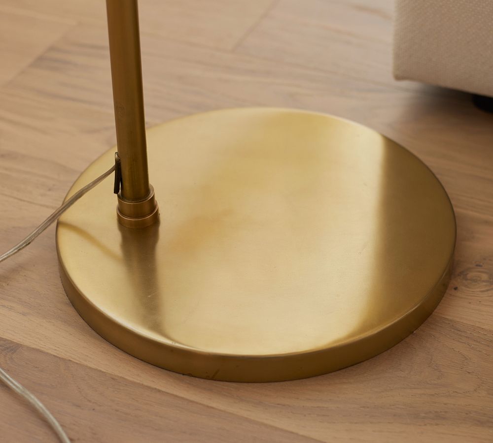 Sinclair Metal Arc Sectional Floor Lamp | Pottery Barn