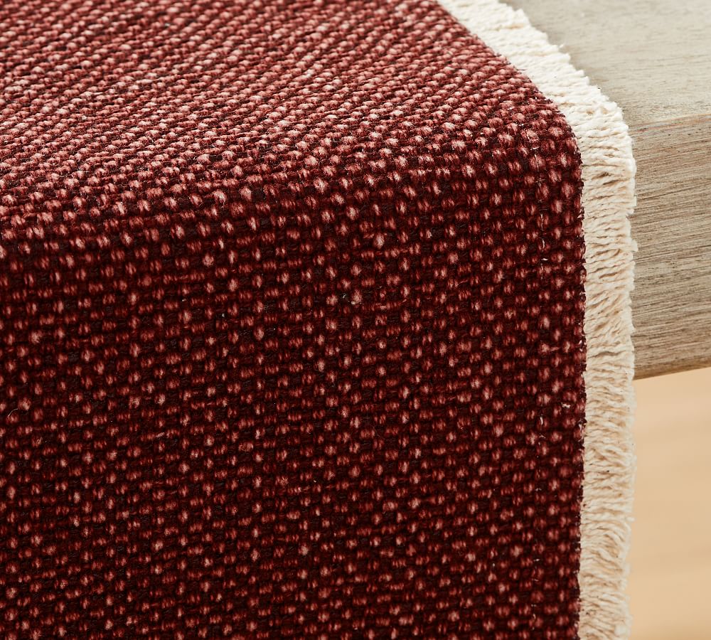 Mason Fringe Table Runner | Pottery Barn