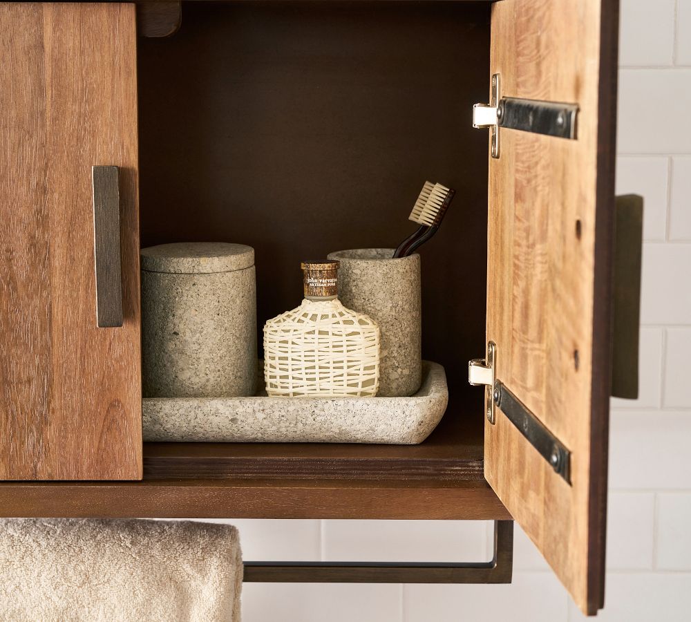 Reed Wall Cabinet | Pottery Barn