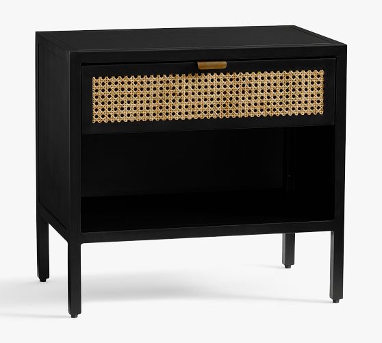 Neve Cane Nightstand | Pottery Barn