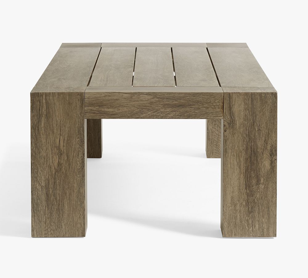 Palisades Rectangular Outdoor Coffee Table | Pottery Barn