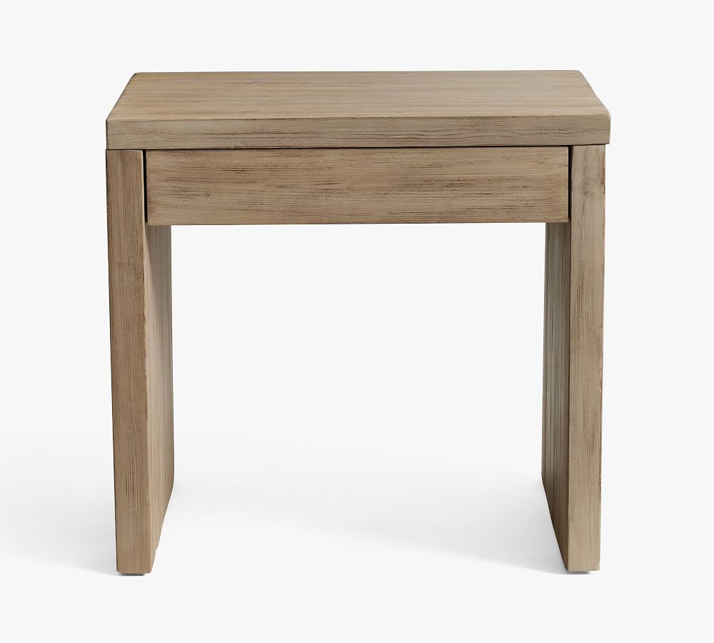 Pismo Reclaimed Wood Rectangular Side Table | Pottery Barn