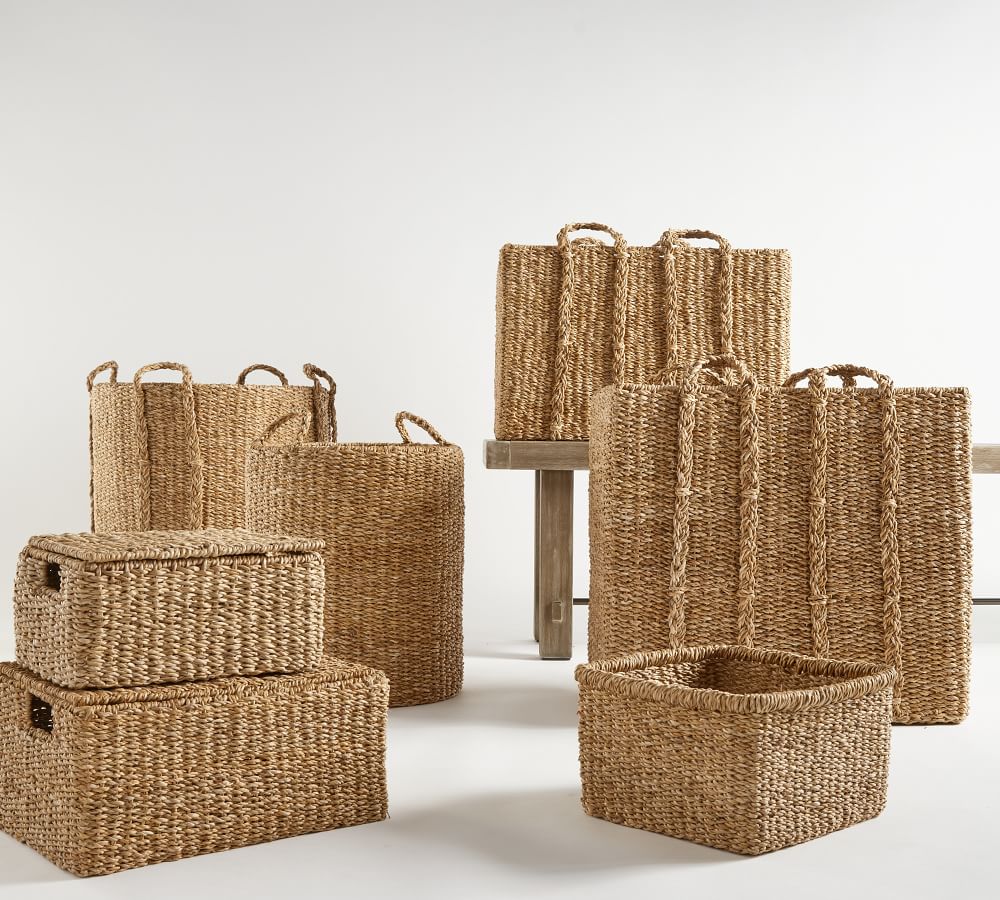 Safi Rectangular Baskets | Pottery Barn