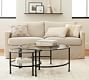 Tanner Round Nesting Coffee Table | Pottery Barn