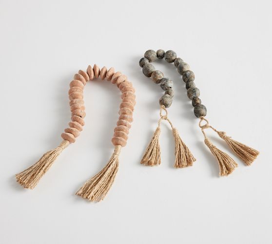 Artisan Handcrafted Terracotta Beaded Rope | Pottery Barn