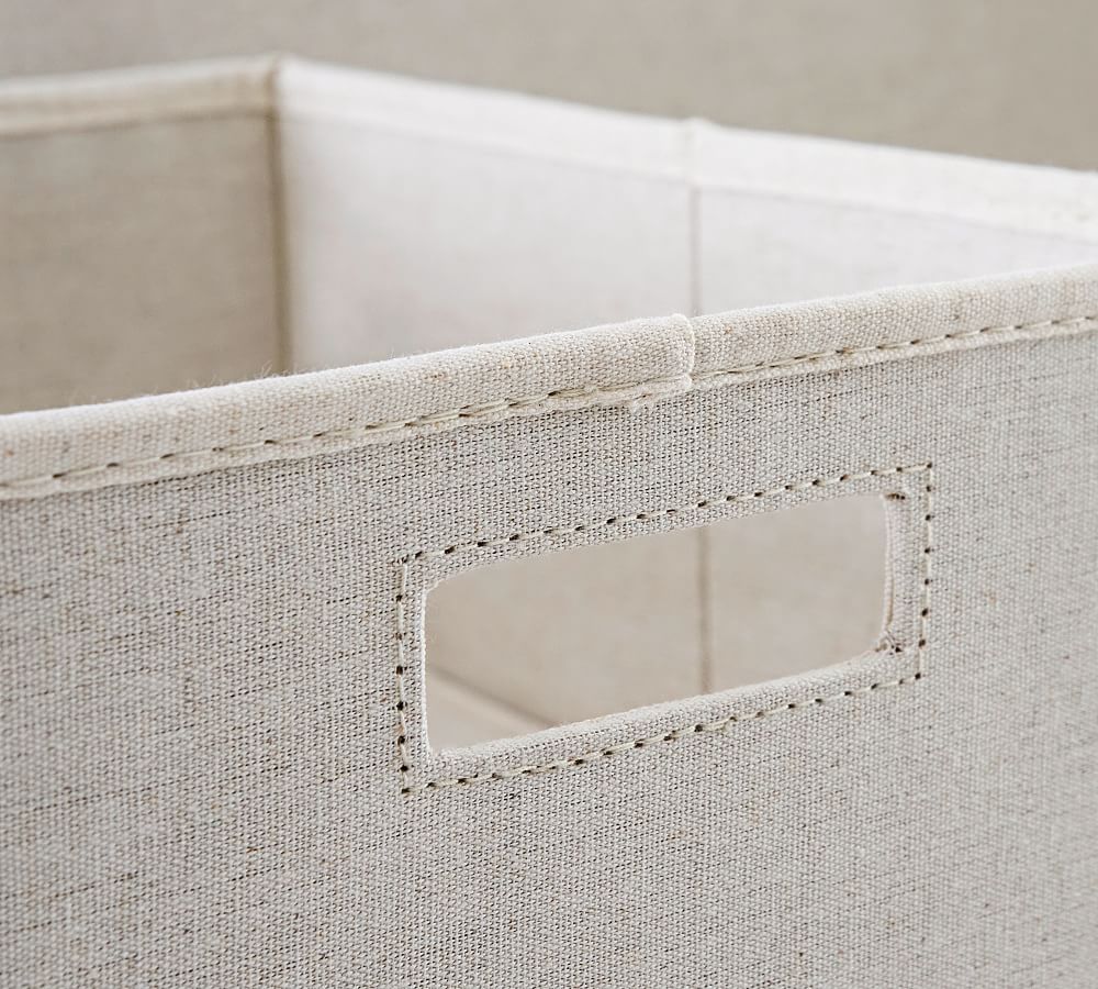 Linen Utility Baskets | Pottery Barn
