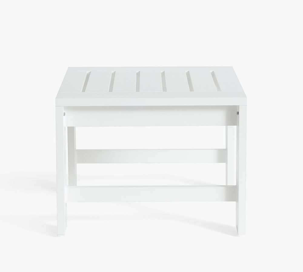 Malibu Metal Outdoor Side Table | Pottery Barn