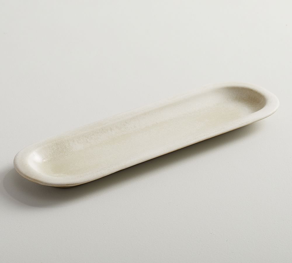 Mendocino Stoneware Skinny Serving Platter | Pottery Barn
