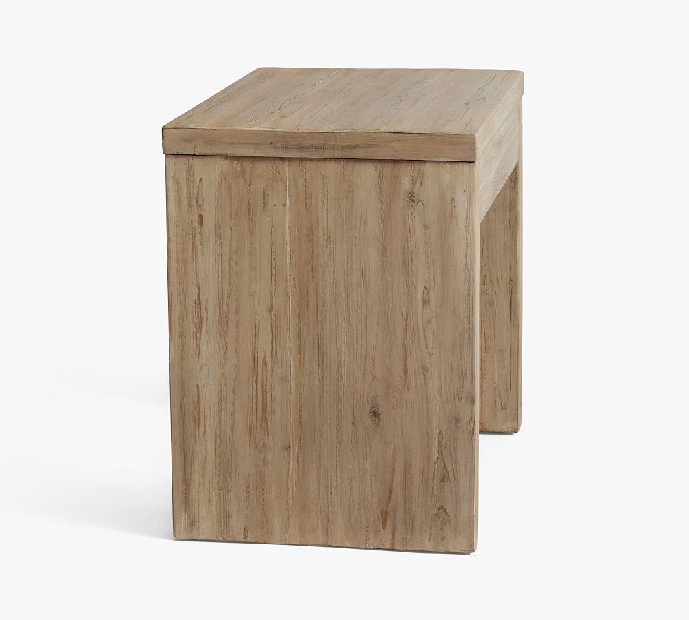 Pismo Reclaimed Wood Rectangular Side Table | Pottery Barn