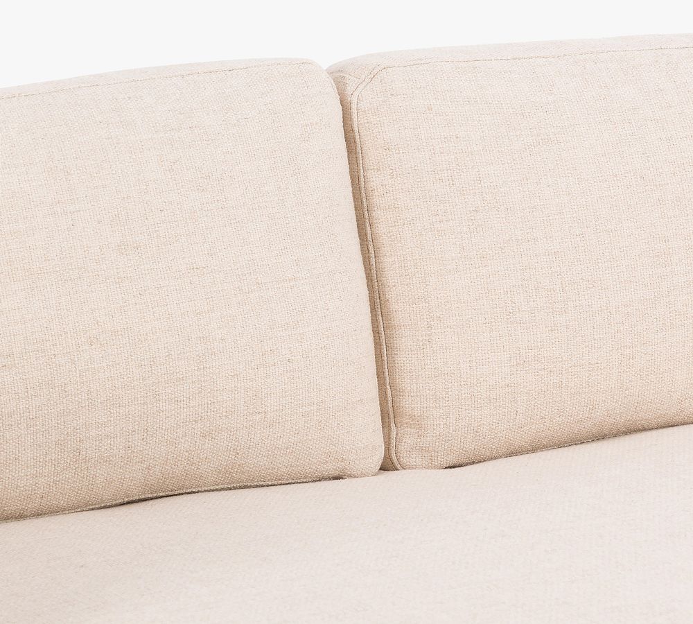 Amara Upholstered Media Sofa | Pottery Barn