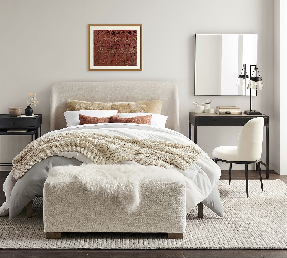 Marsala Textile Framed Print | Pottery Barn