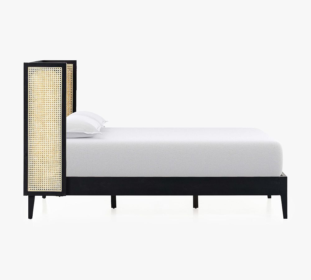 Lisbon Cane Platform Bed | Pottery Barn