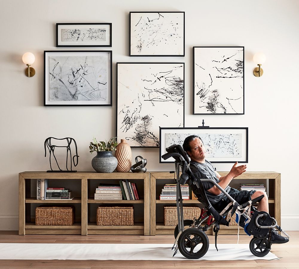 Mapping One by Eric Santamaria for ArtLifting | Pottery Barn
