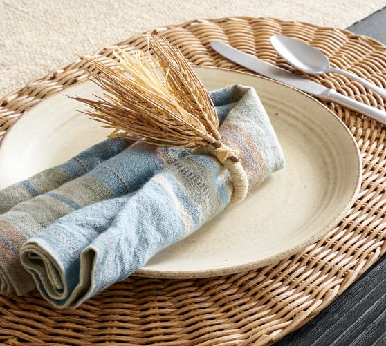 Wheat Napkin Rings - Set of 4 | Pottery Barn