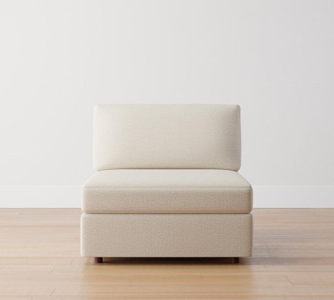 Build Your Own- Modular Square Arm Leather Components | Pottery Barn