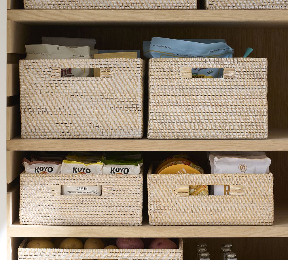 Tava Handwoven Utility Baskets | Pottery Barn