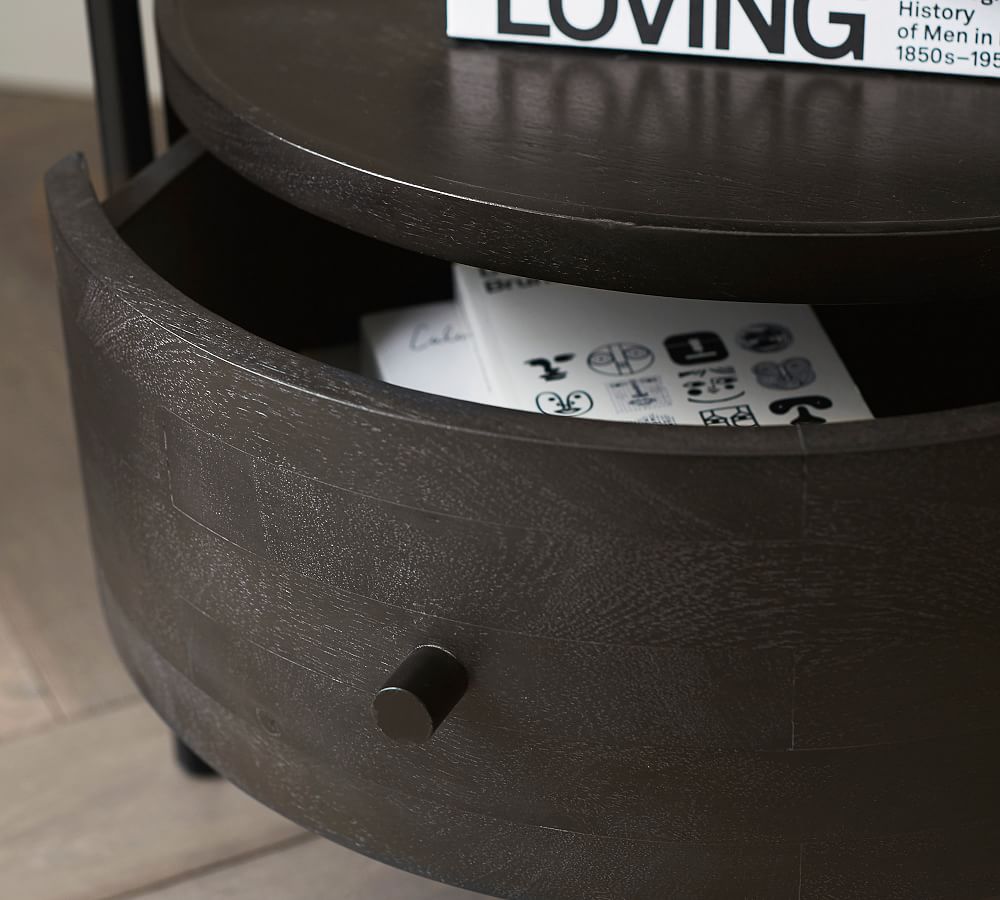 Warren Swivel Nightstand | Pottery Barn