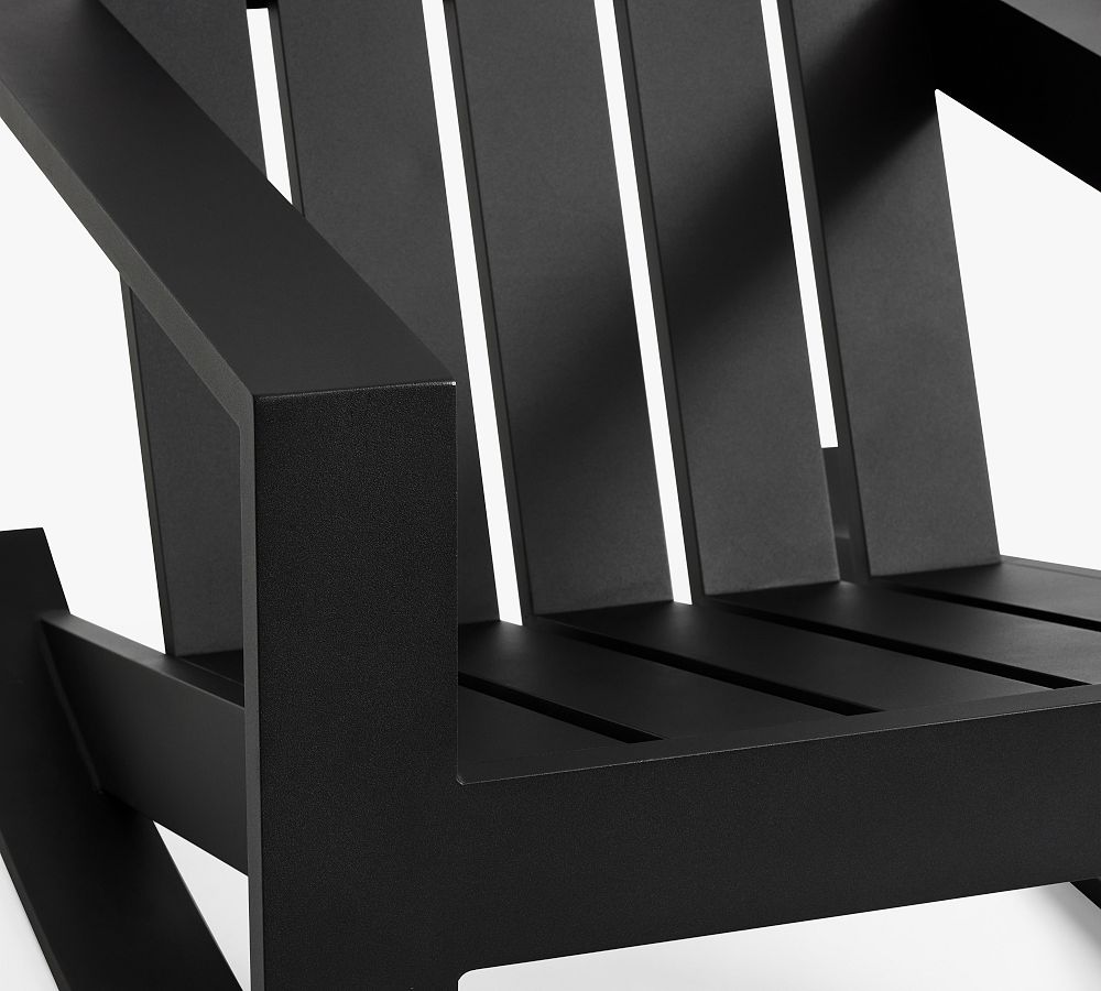 Malibu Metal Outdoor Rocking Chair | Pottery Barn