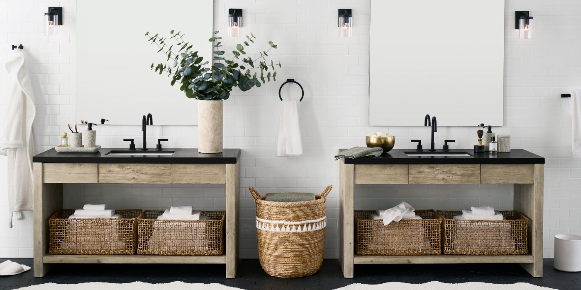 Asha Handwoven Utility Baskets | Pottery Barn