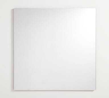 Rienne Frameless Square Wall Mirror | Pottery Barn
