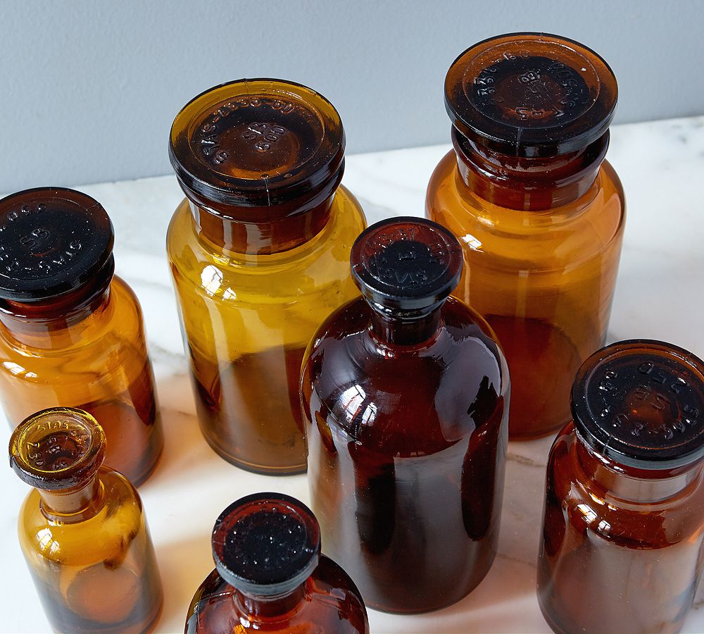 Found Pharmacy Bottles - Set of 3 | Pottery Barn
