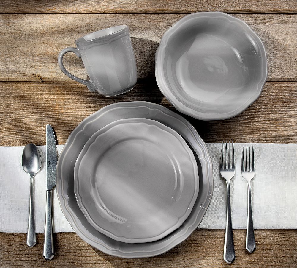 Sienna Stoneware 16 -Piece Dinnerware Set | Pottery Barn