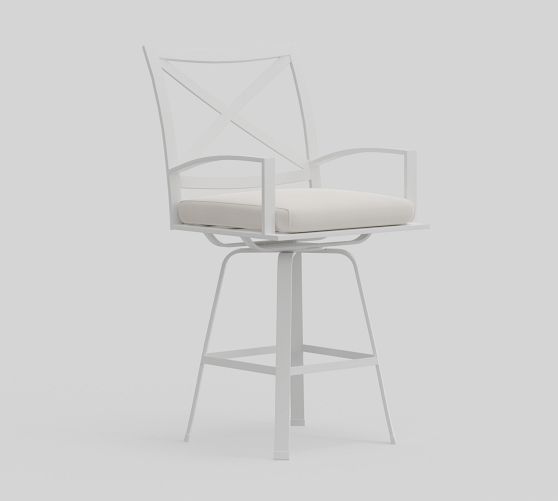 Jagger Metal Outdoor Swivel Bar & Counter Stools | Pottery Barn