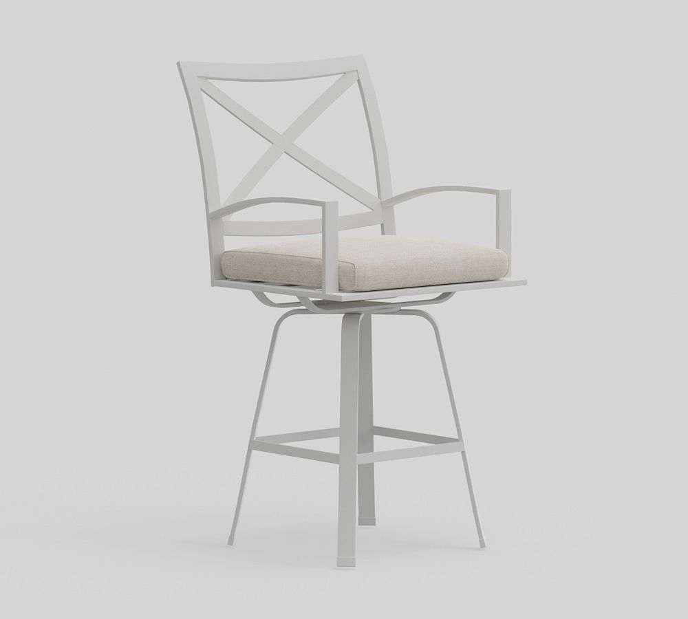 Jagger Metal Outdoor Swivel Bar & Counter Stools | Pottery Barn