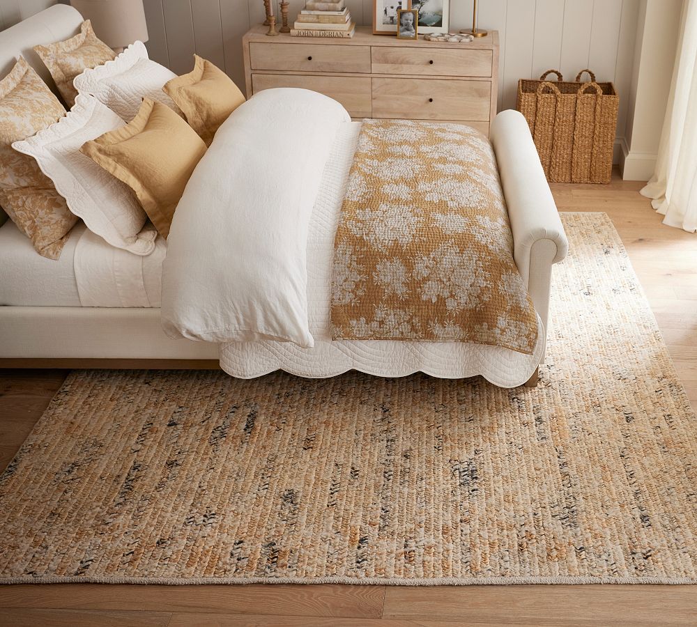 Wentworth Handwoven Wool Jute Rug | Pottery Barn
