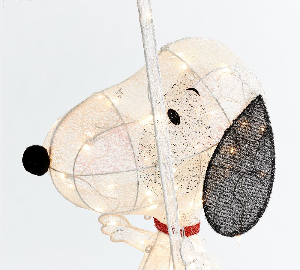 Peanuts™ Lit Snoopy™ With Boo Sign | Pottery Barn