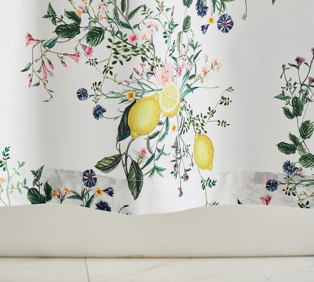 Monique Lhuillier Positano Shower Curtain | Pottery Barn