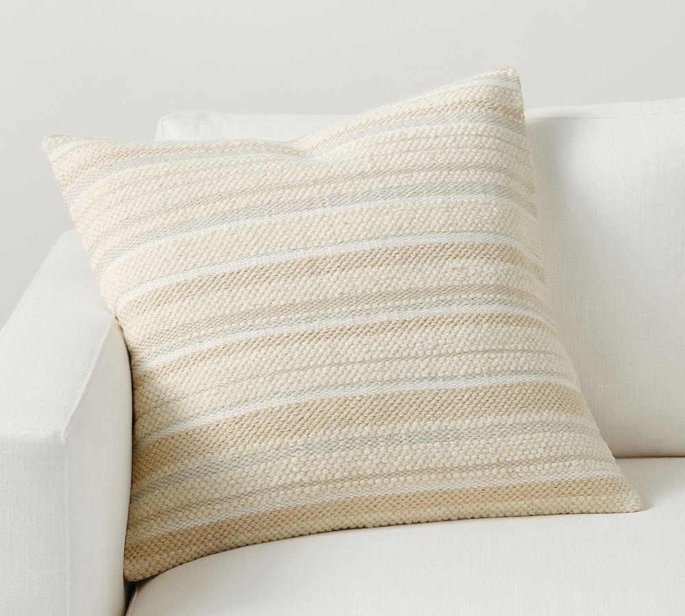 OPEN BOX: Junia Textured Pillow Cover | Pottery Barn