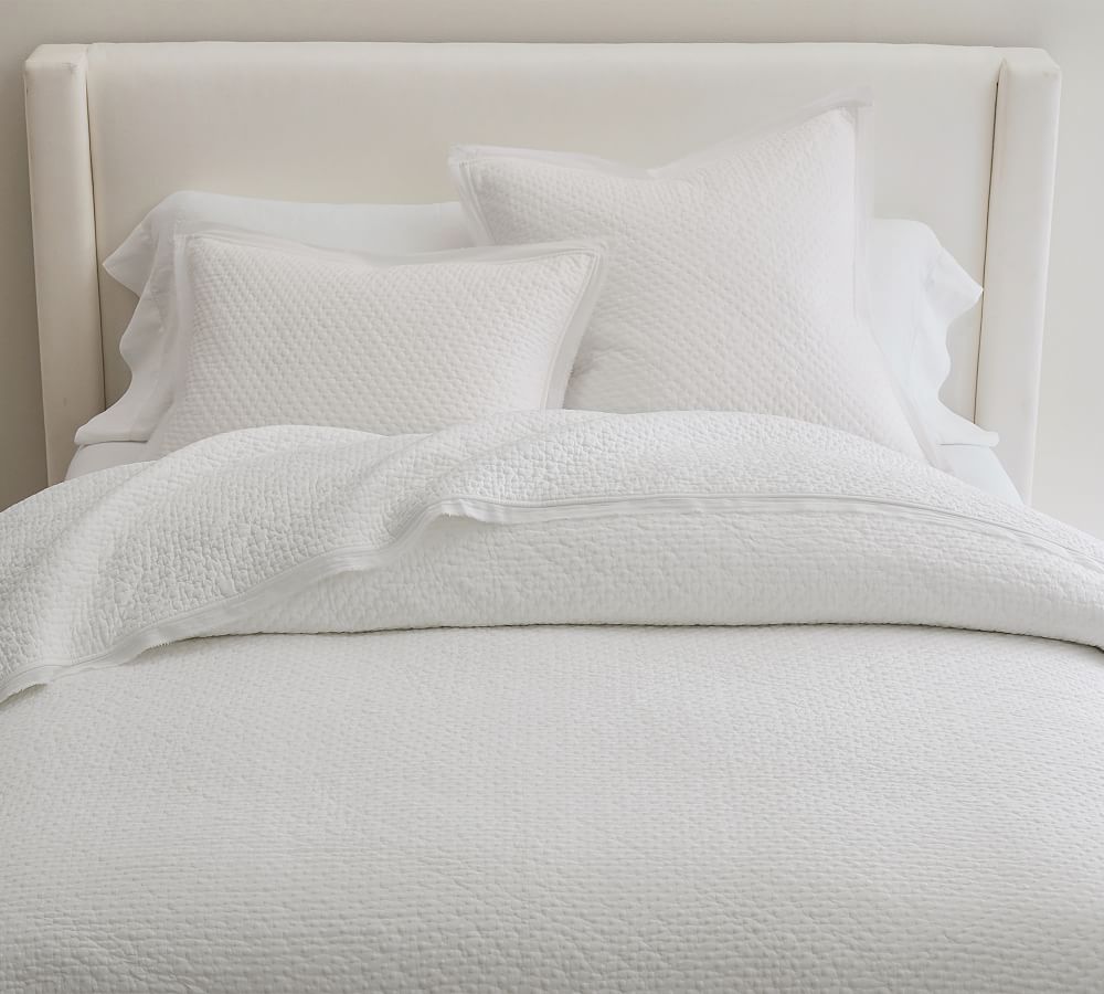 Melange Handcrafted Cotton Quilted Sham | Pottery Barn