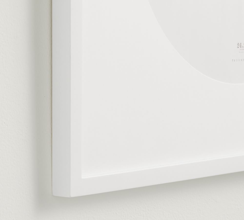 Wood Gallery Frames With Custom Circular Mat | Pottery Barn