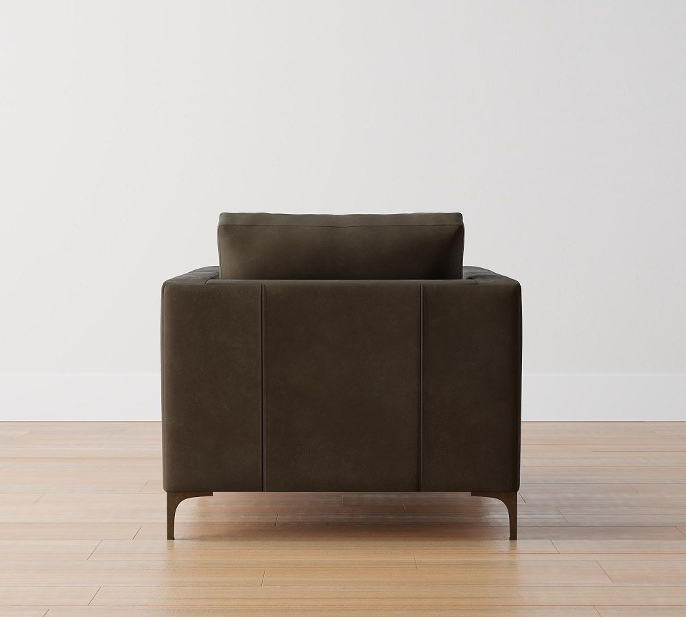 Jake Leather Armchair | Pottery Barn