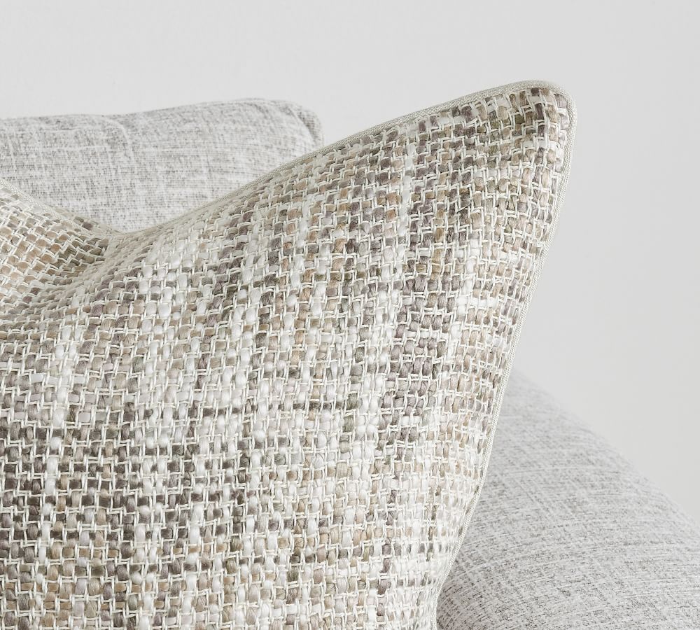 Textured Solid Pillow Cover | Pottery Barn