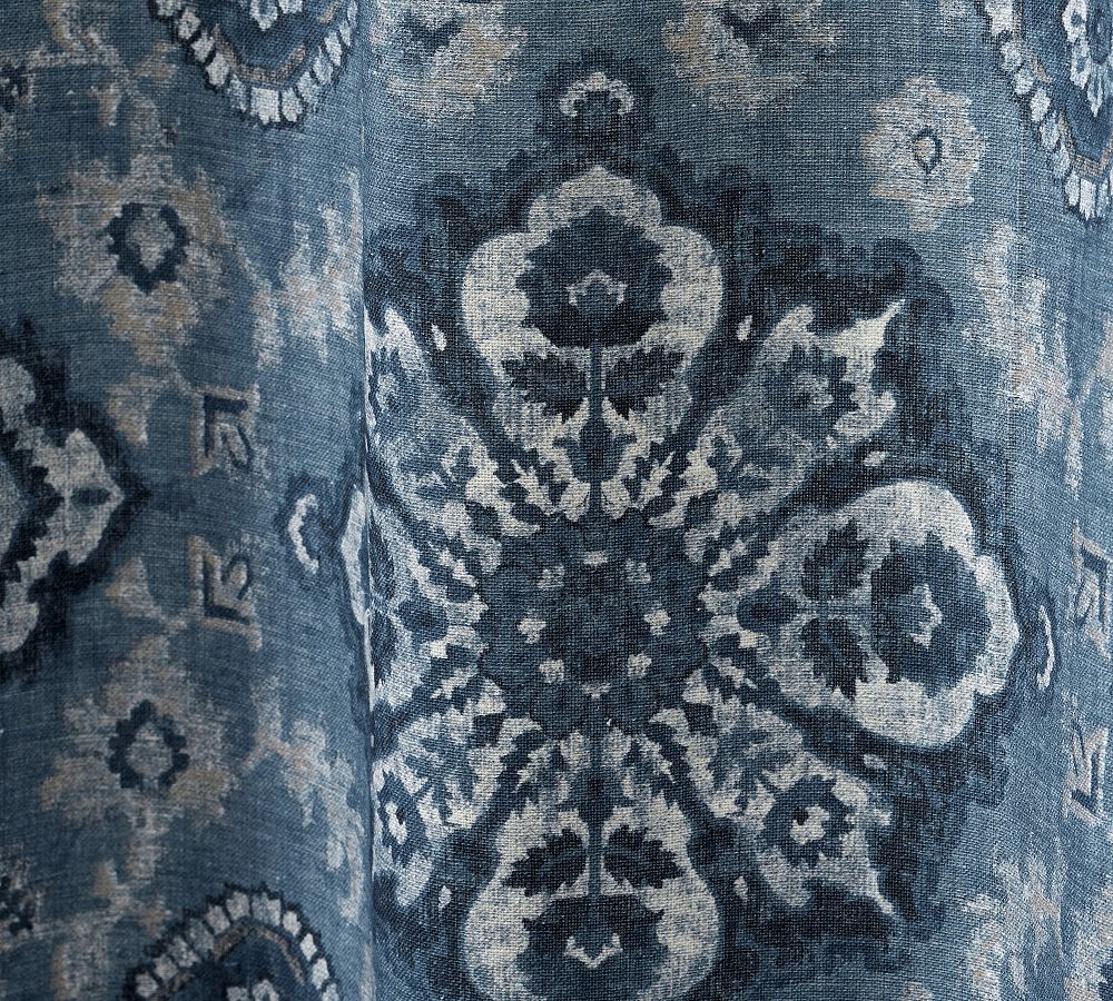 Giovanna Medallion Curtain | Pottery Barn