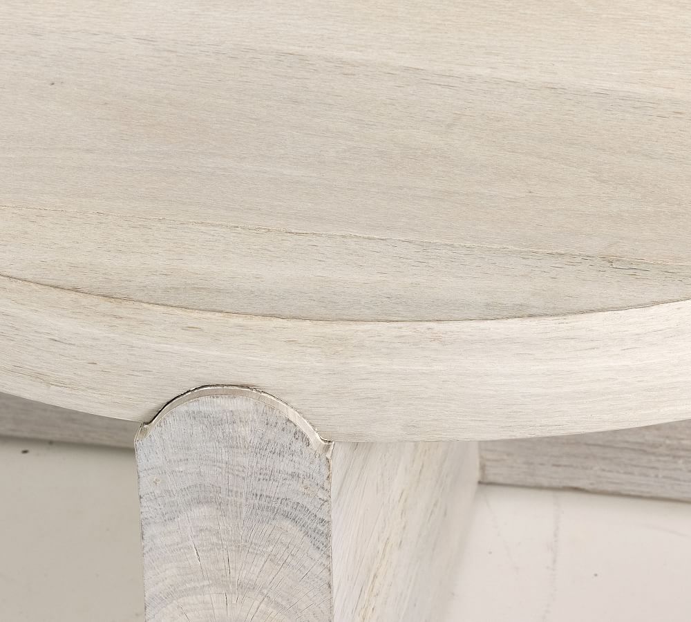 Rocky Round Coffee Table | Pottery Barn