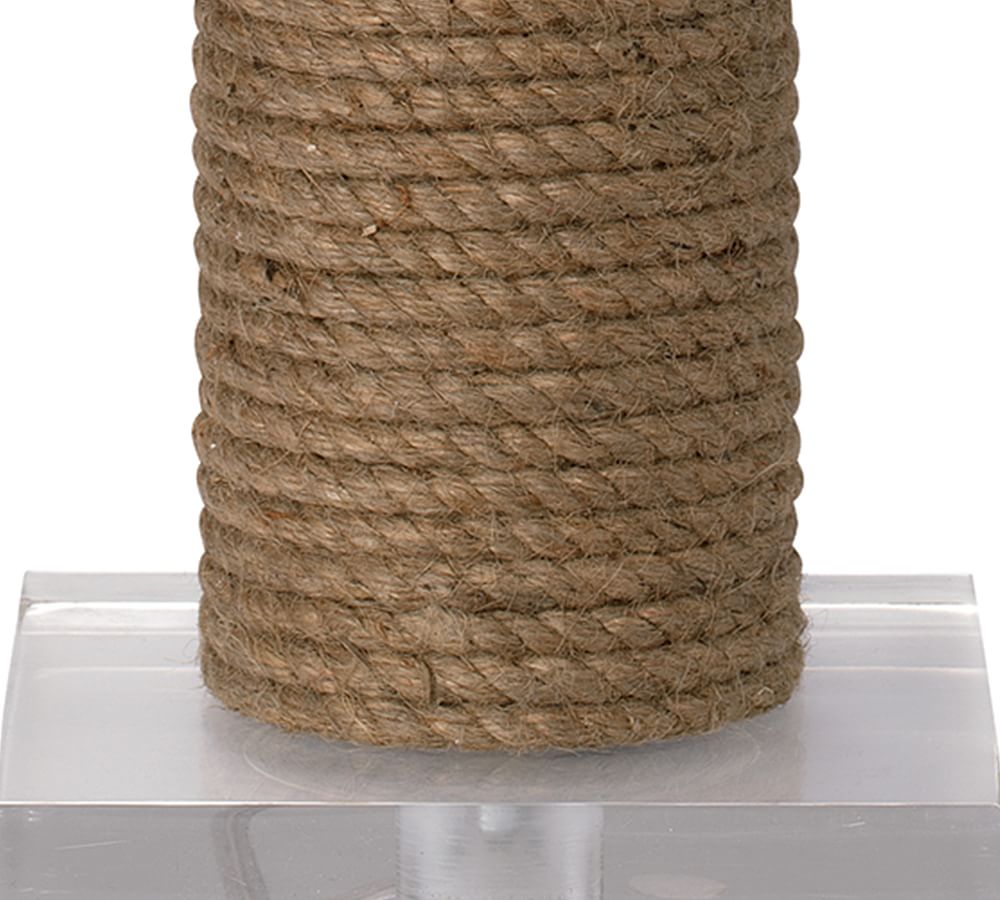 Larkspur Jute Table Lamp | Pottery Barn