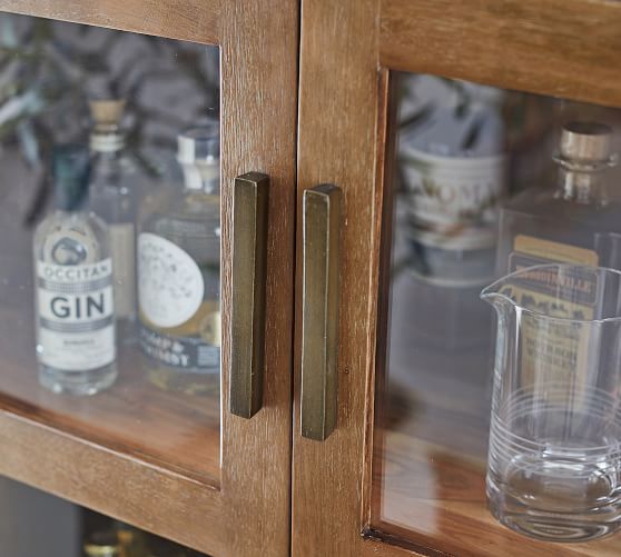 Reed Bar Cabinet | Pottery Barn