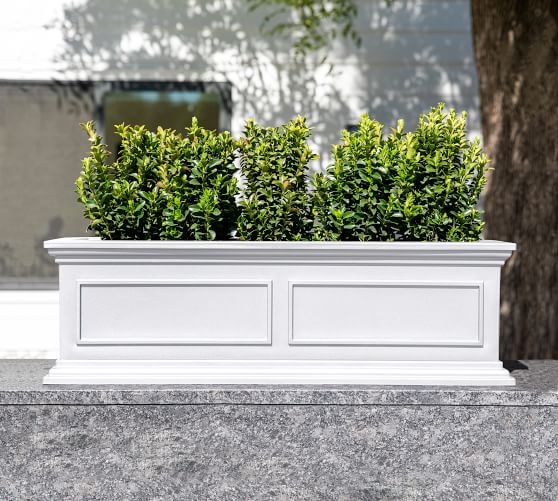 Veda Window Box Planters | Pottery Barn