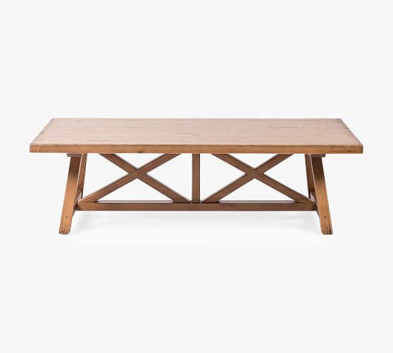 Bishop Rectangular Coffee Table | Pottery Barn