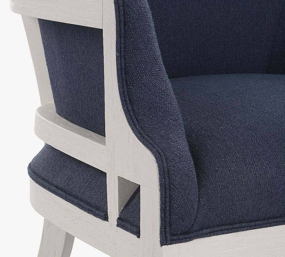 Avignon Upholstered Armchair | Pottery Barn
