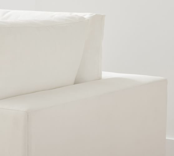 Dream Square Wide Arm Upholstered Modular L-Shaped Sectional | Pottery Barn