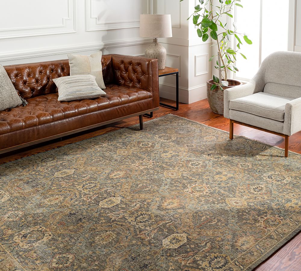 Valery Hand-Knotted Wool Rug | Pottery Barn