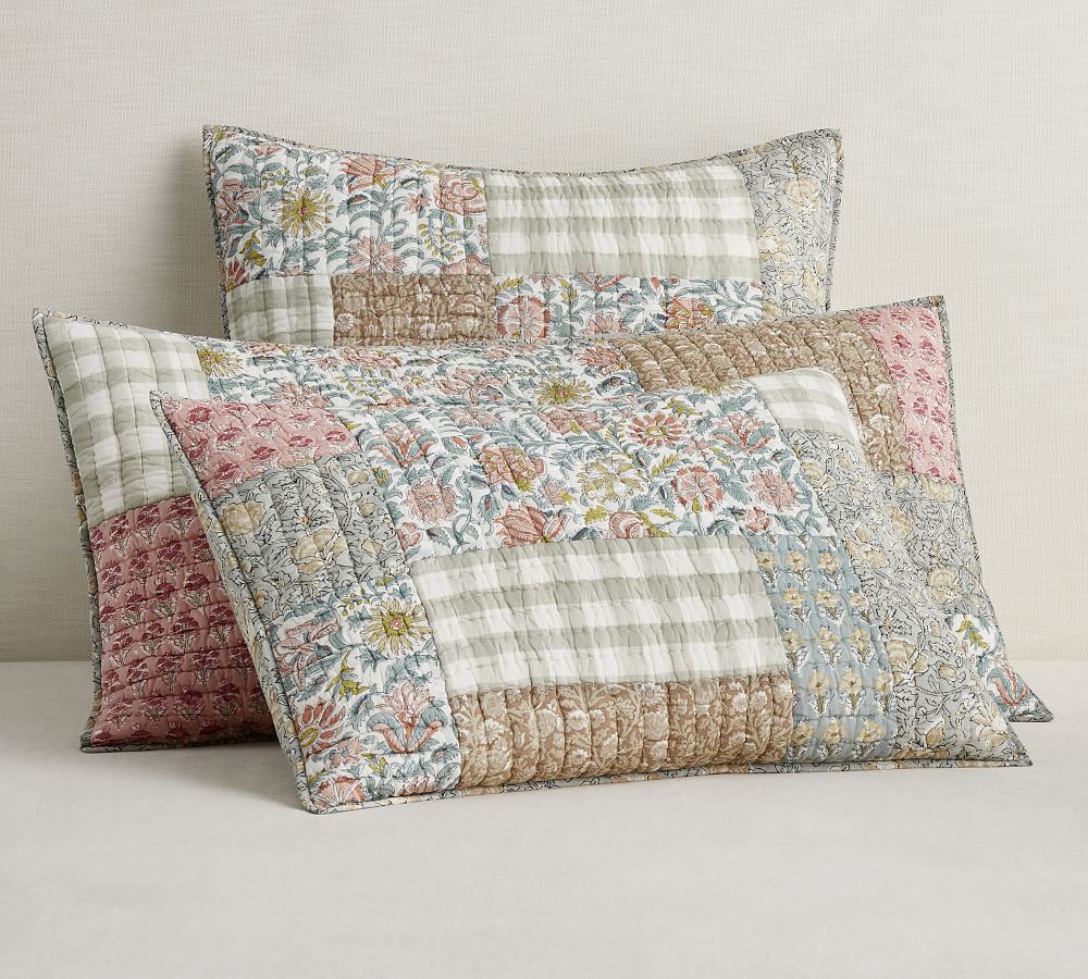 Hazel Patchwork Quilt | Pottery Barn