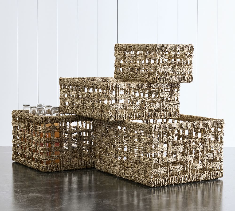 Kelley Handwoven Utility Baskets | Pottery Barn