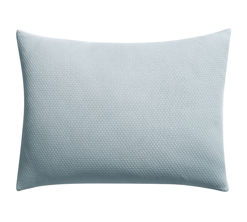 Wright Textured Organic Sham | Pottery Barn